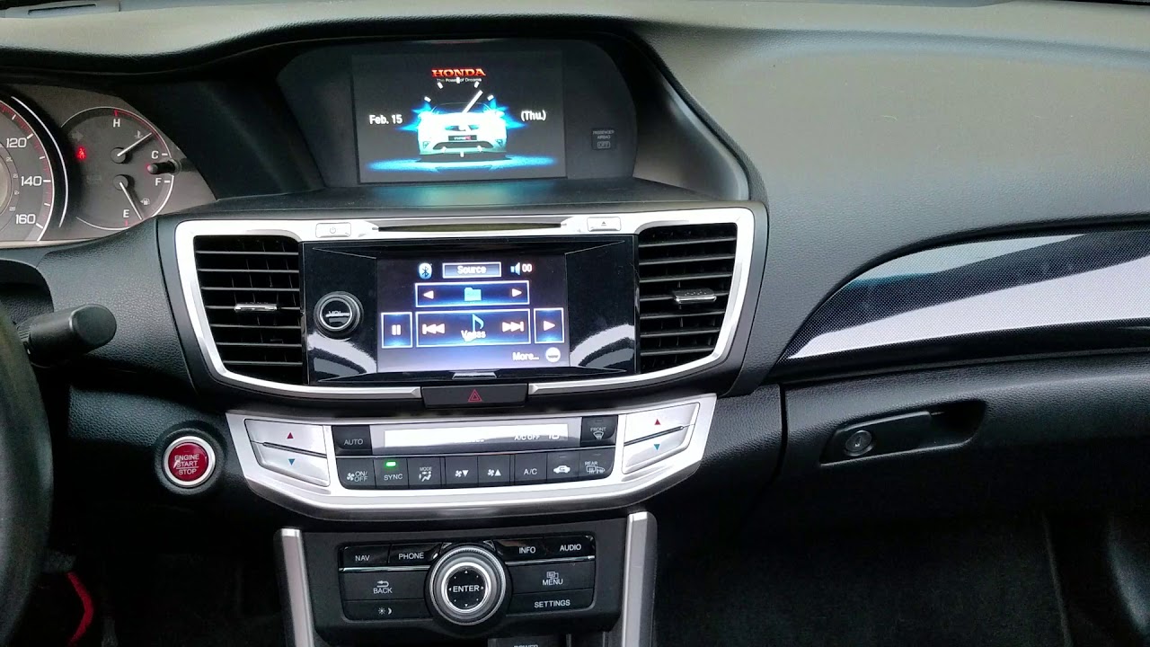 Free 9th gen honda accord hidden menu Audio upgrade - YouTube