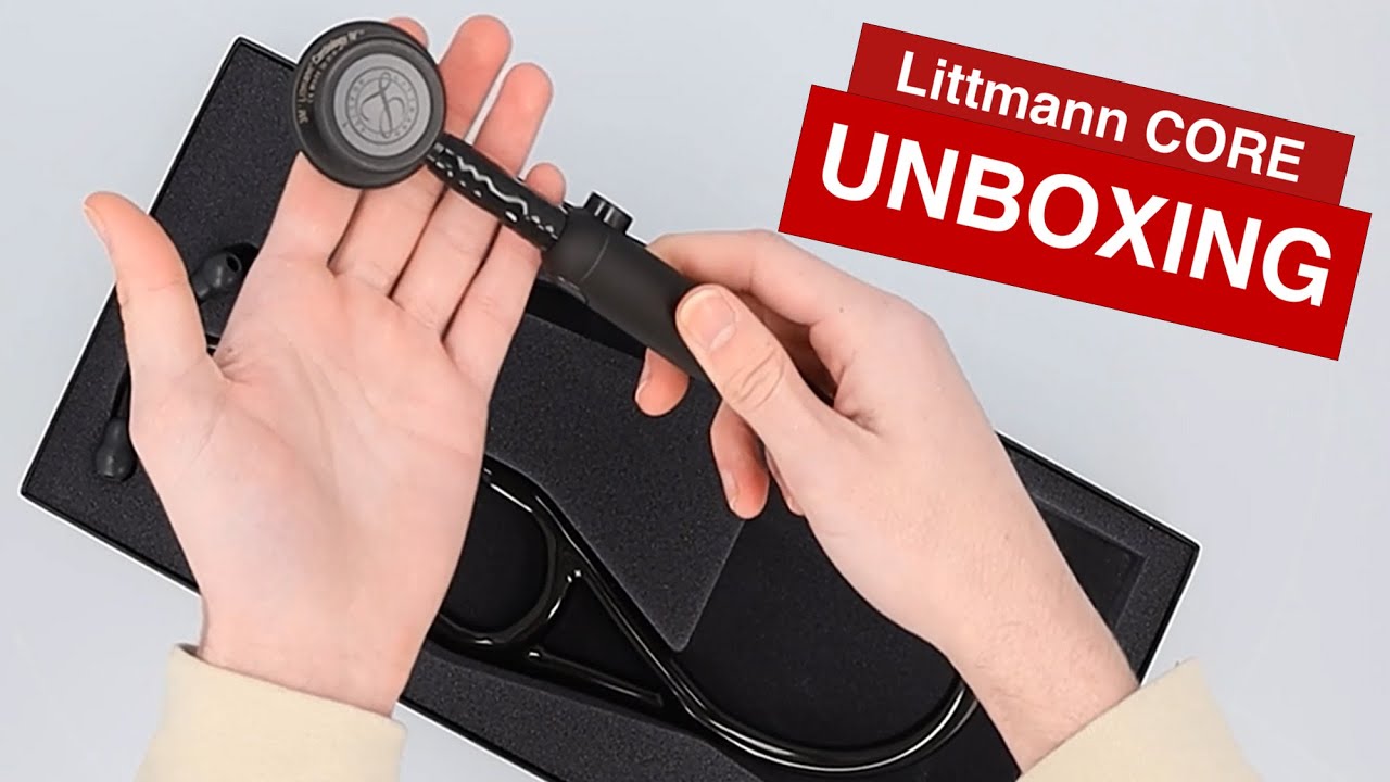 Littmann CORE Digital Stethoscope 8490 - Black Unboxing - YouTube