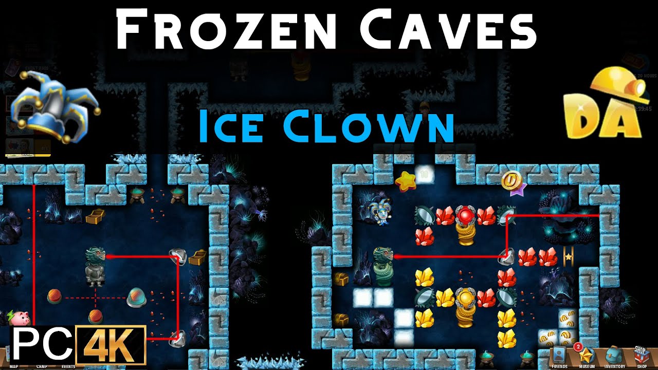 Frozen Caves | Ice Clown #1 (PC) | Diggy's Adventure - YouTube