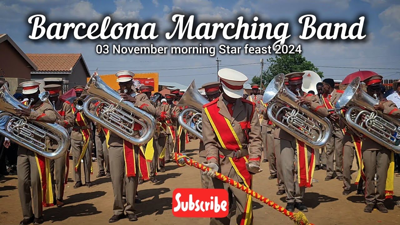 Barcelona Marching Band @ Morning Star feast 03 November 2024 - YouTube