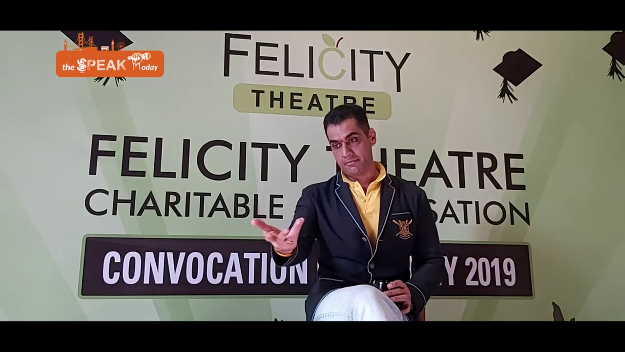 1. Rahul Bhuchar, Producer & MD, Felicity Theatre with The Speak Today ...