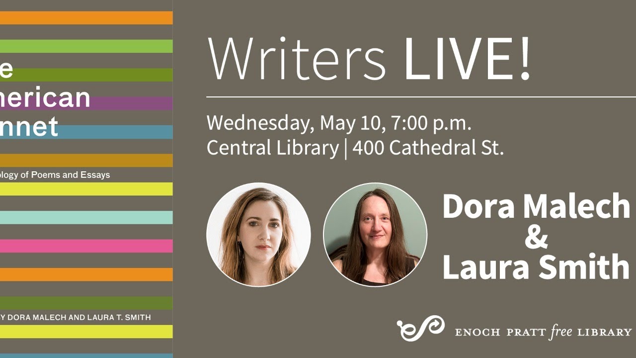 Writers LIVE! Dora Malech & Laura Smith, The American Sonnet - YouTube