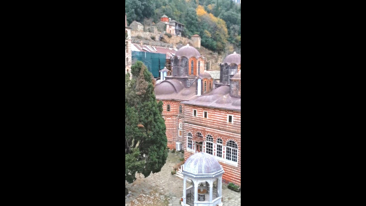 Камбаните на българския манастир Свети Георги Зограф Света гора Атон Youtube