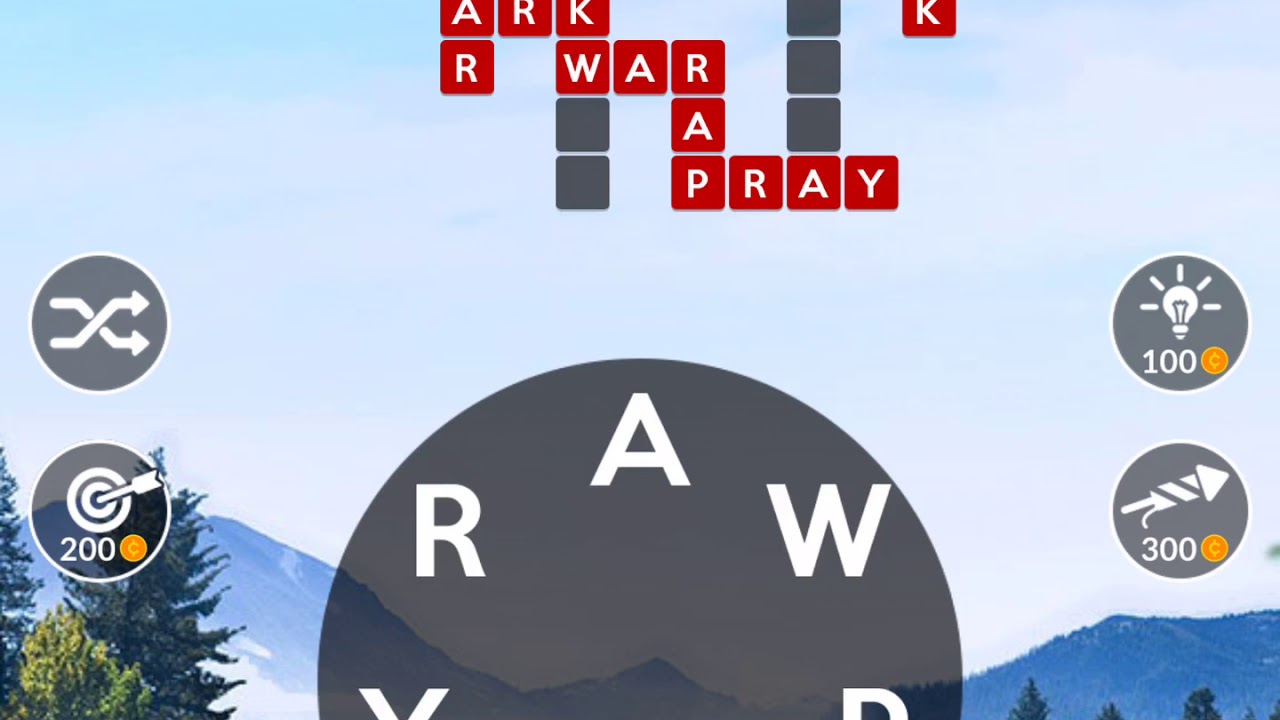 Wordscapes Level 1107 Answers - YouTube