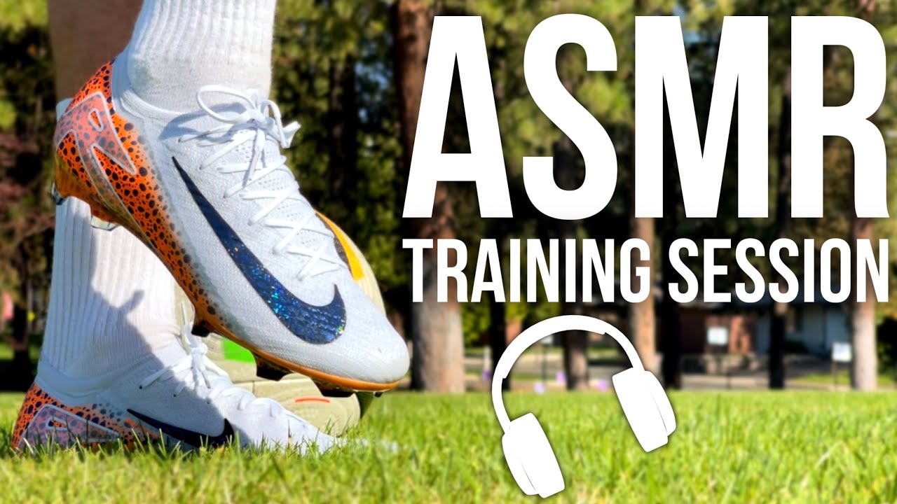 ASMR Individual Training Session for Soccer / Football in Nike ...