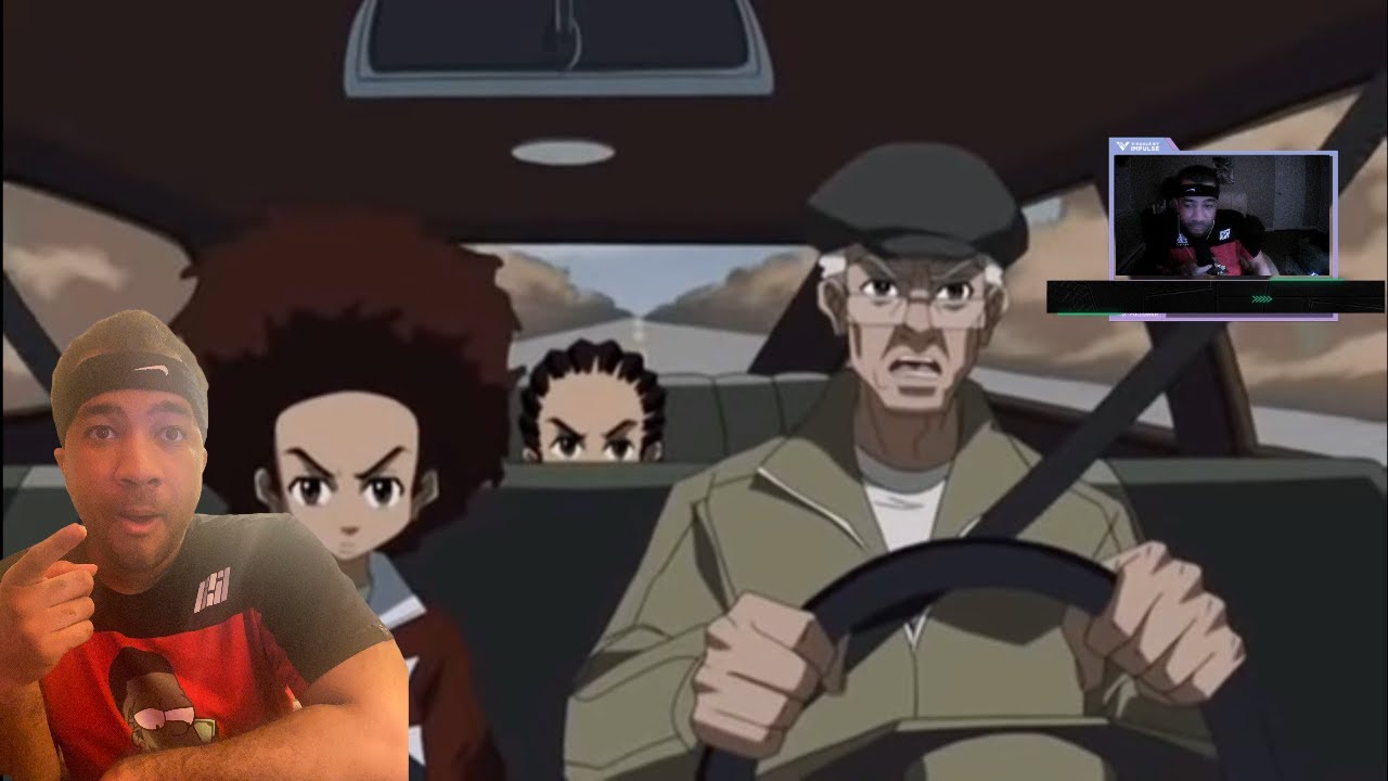 The Boondocks Classic Reaction Funny Moments Youtube