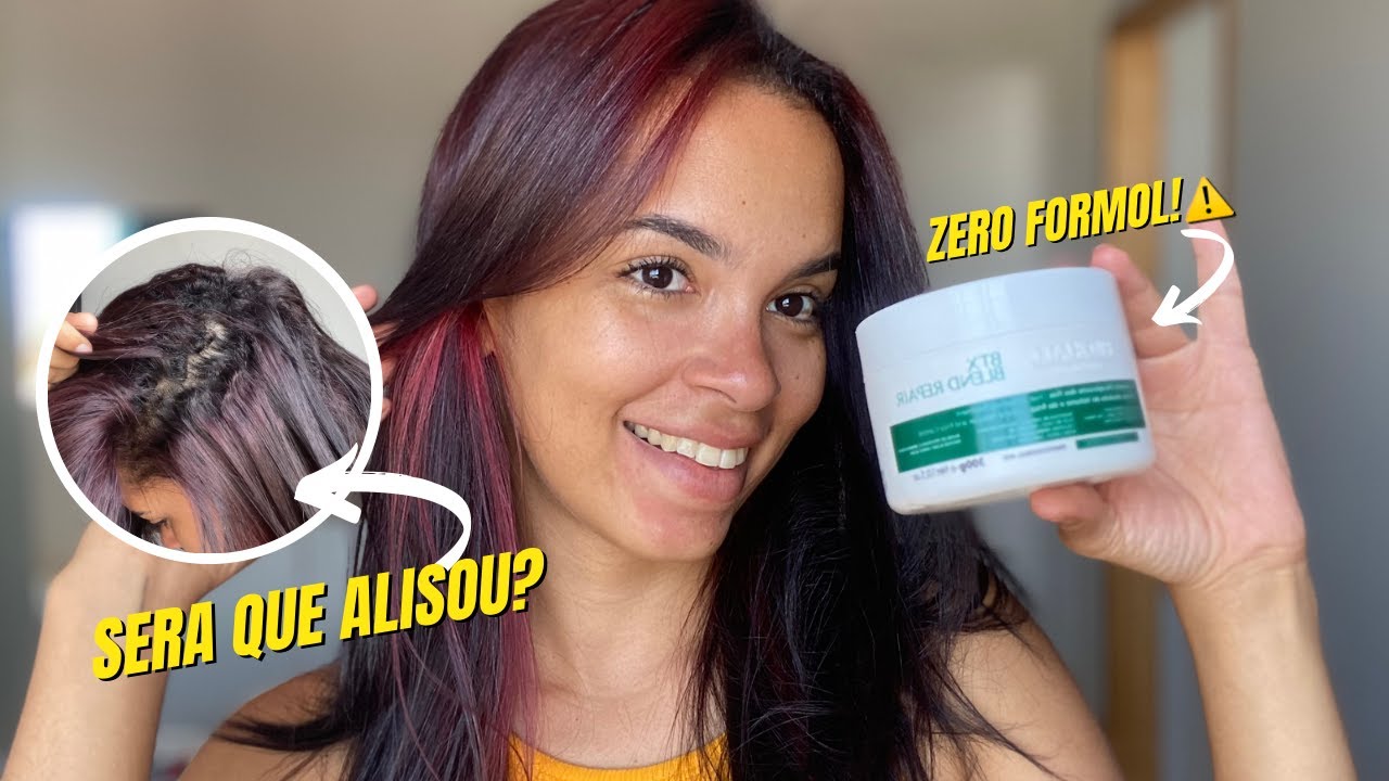 Passo a Passo Botox Capilar SEM FORMOL em casa | BBTOX BLEND REPAIR ...