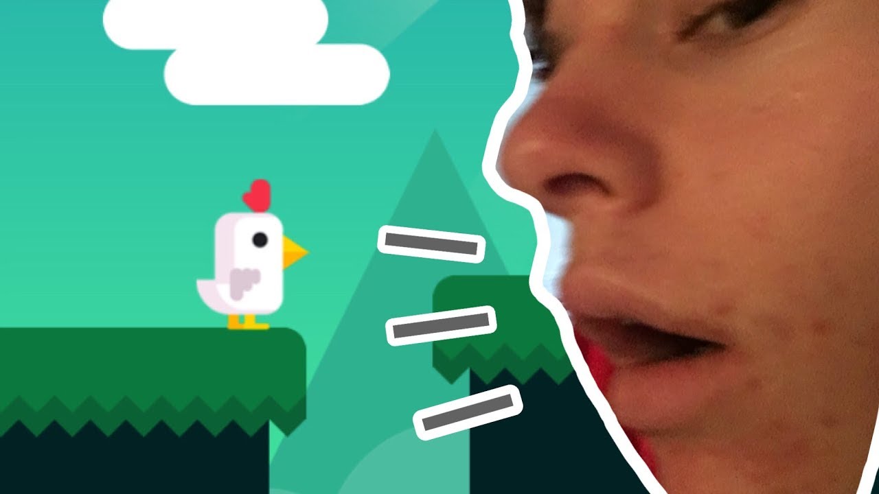 YOU CONTROL THIS GAME WITH YOUR VOICE??? [Chicken Scream gameplay ...