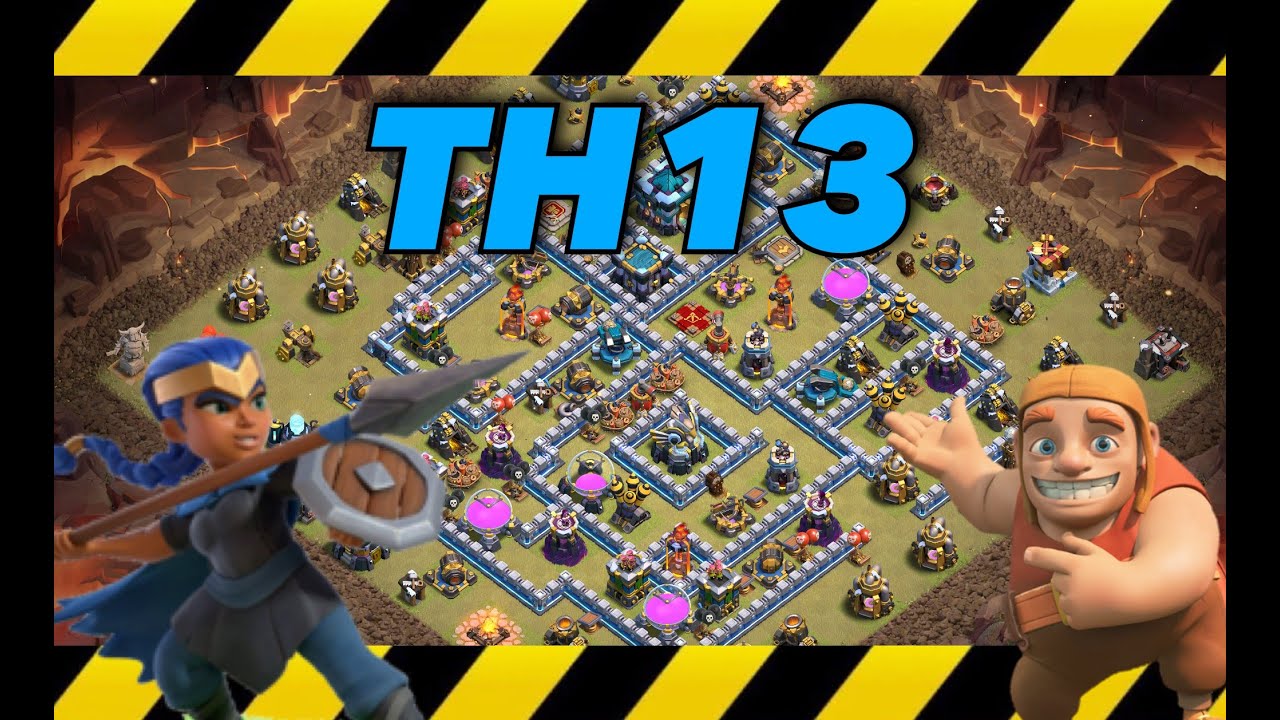 Live TH13 Base Build - NEW Defenses Built! - YouTube