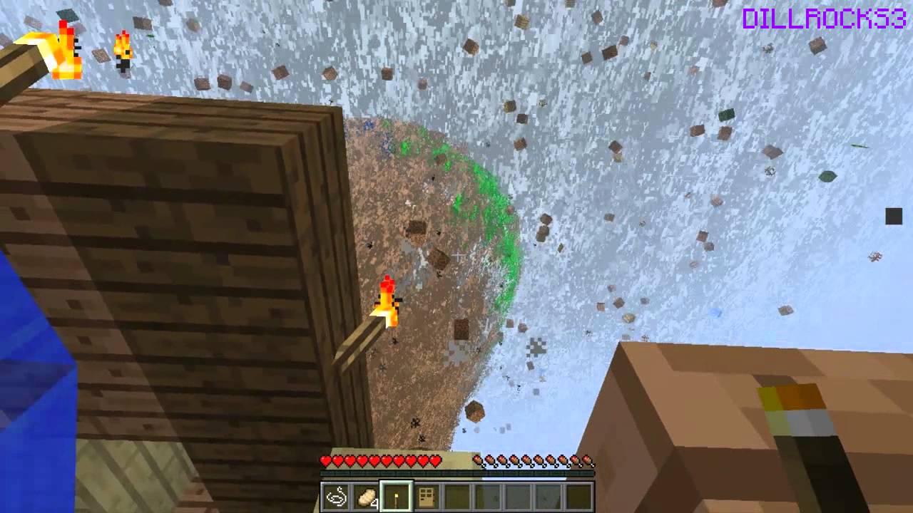 Neapolitan House Destroyed By Tornado | Minecraft - YouTube