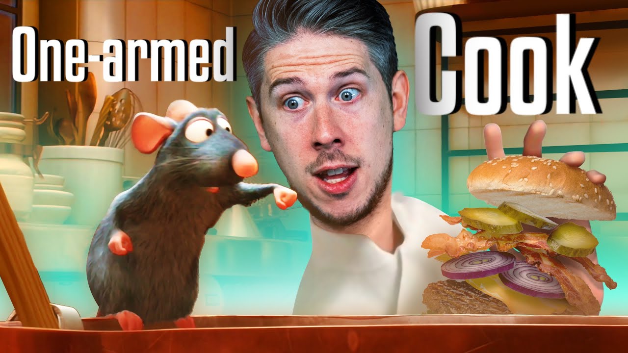 Being a One-Armed Cook is tough! - YouTube