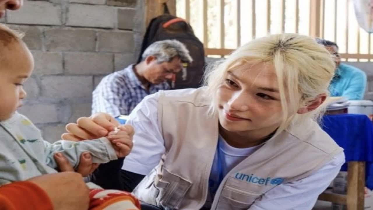 Stray Kids’ Felix joins UNICEF Team campaign to support children in ...