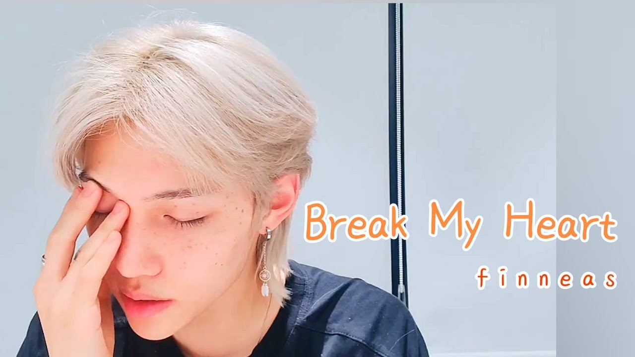 Stray Kids Felix singing and talking about "Break My Heart Again" by ...