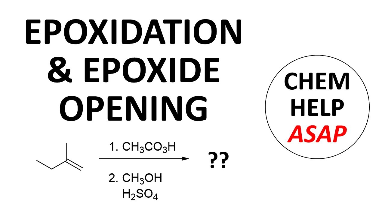 epoxide opening under acidic or basic conditions - YouTube