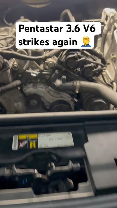 Pentastar 3.6V6 the most common failure that will really hurt your wallet #jeepgrandcherokee ...