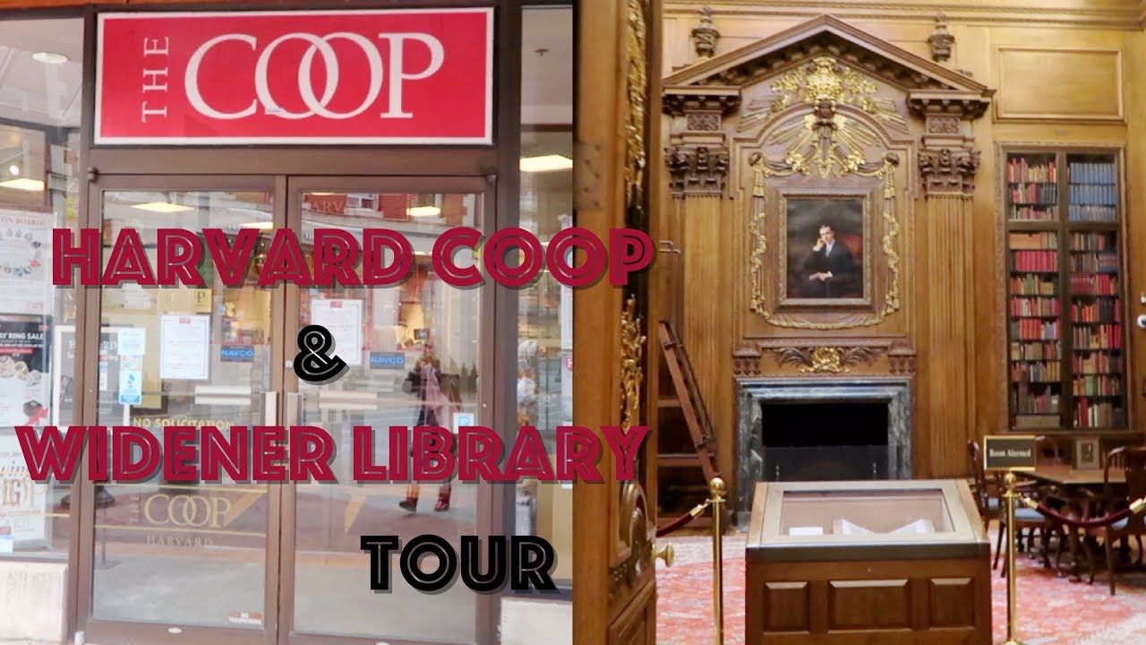 (中文English Subs) ️ Elaine Hau - 參觀哈佛精品書店＆懷德納圖書館 🚩 Harvard Coop ...