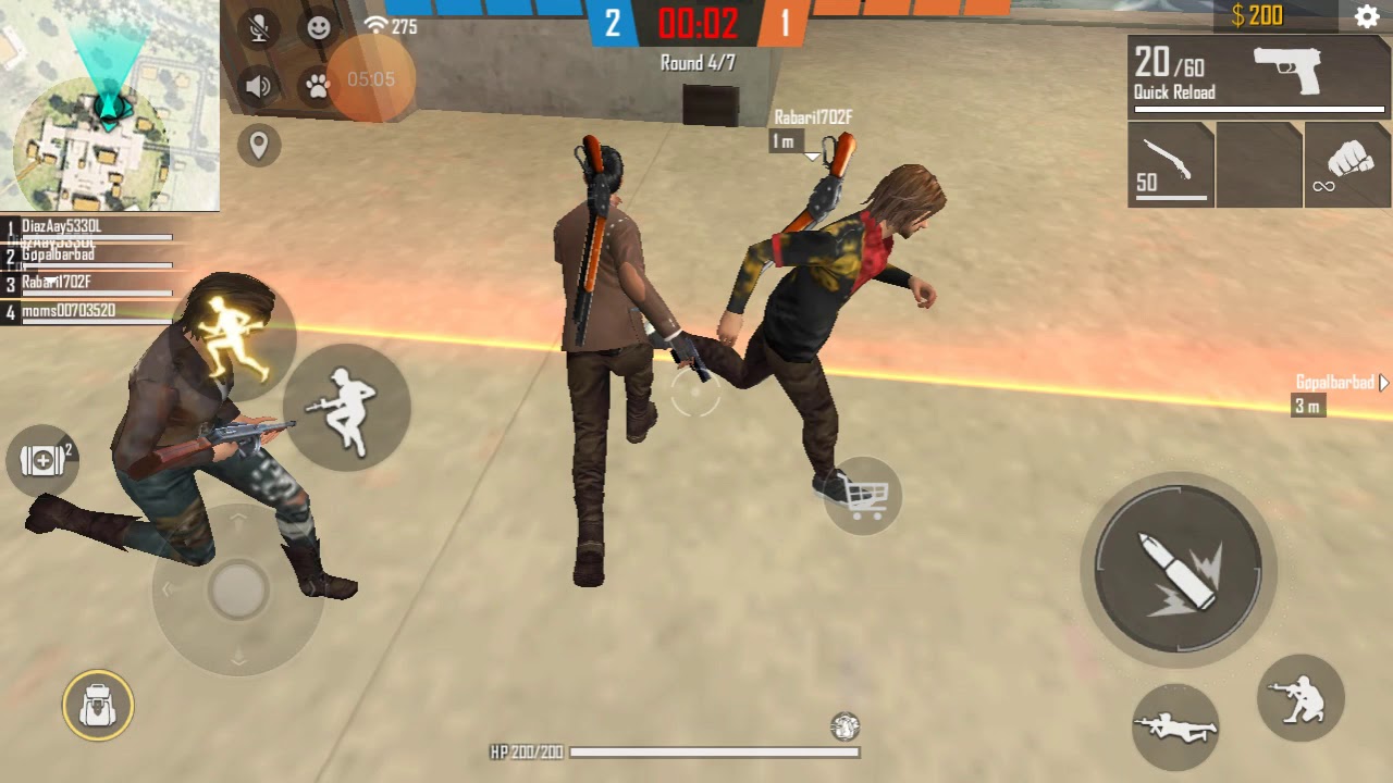 Free fire man - YouTube