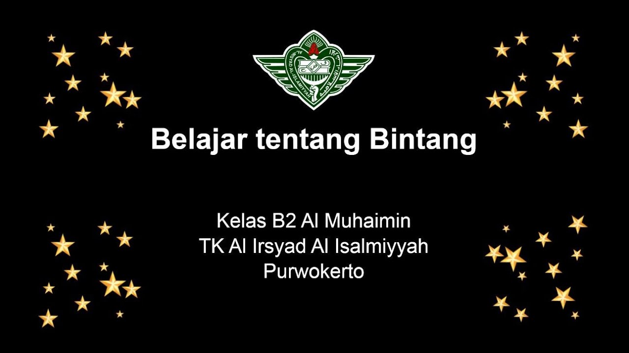 Belajar Mengenal Bintang - YouTube