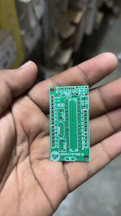 ATMEGA328 OR ATMEGA8 BREAKOUT BOARD PCB ET5674 Arduino - YouTube