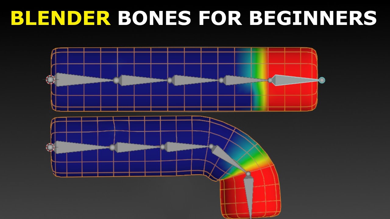 Blender Bones For Beginners | EASY Tutorial - YouTube