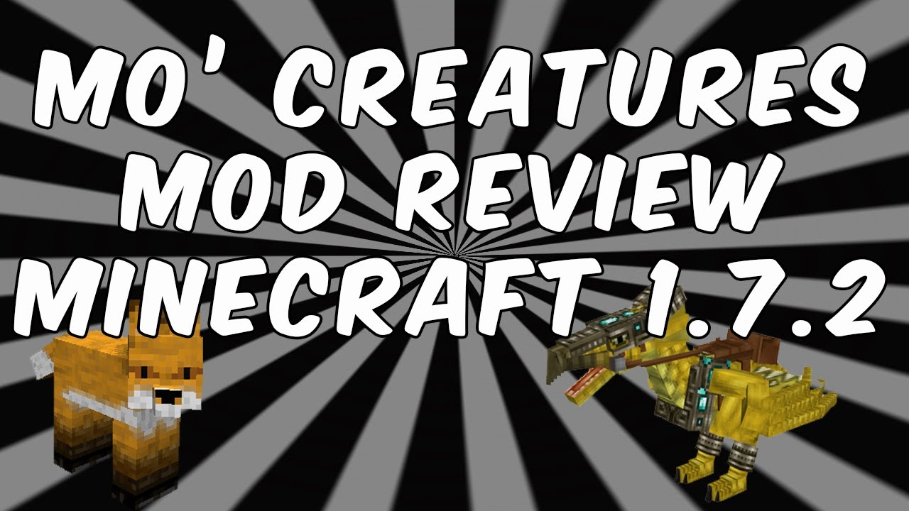 Mo' Creatures Mod Review 1.7.2 - YouTube