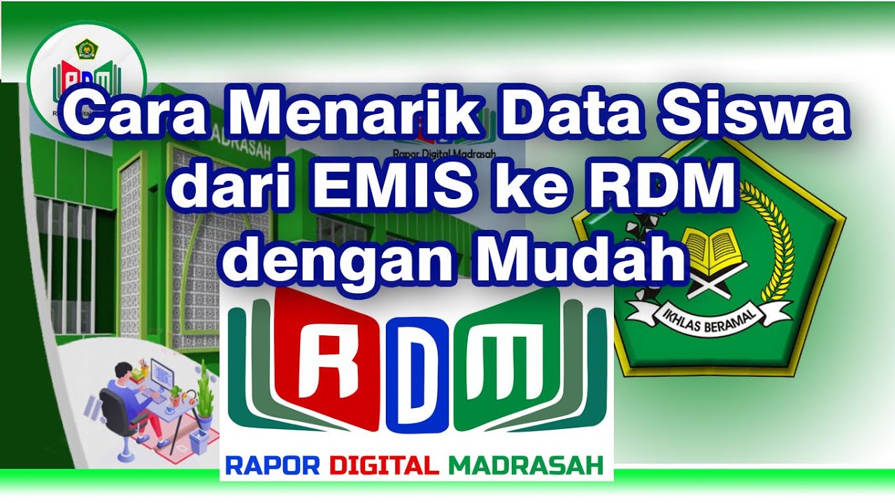 Cara Menarik Data Siswa dari EMIS ke RDM dengan Mudah - YouTube