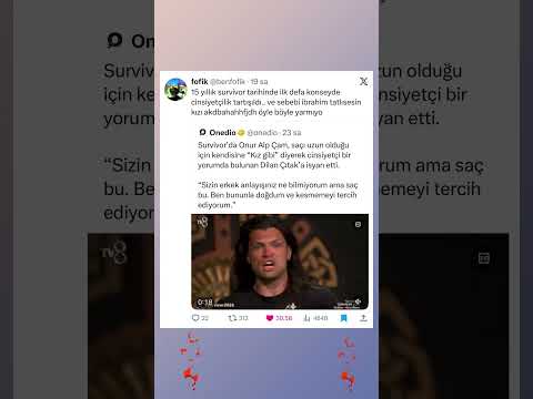 SURVİVOR ONUR ALP HAKKINDA  #survivor  #survivor2026