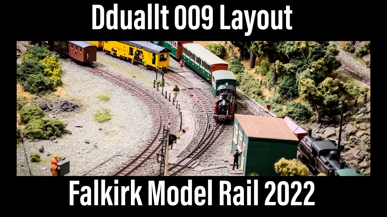Falkirk Model Rail 2022 - Dduallt (009 Scale) - YouTube