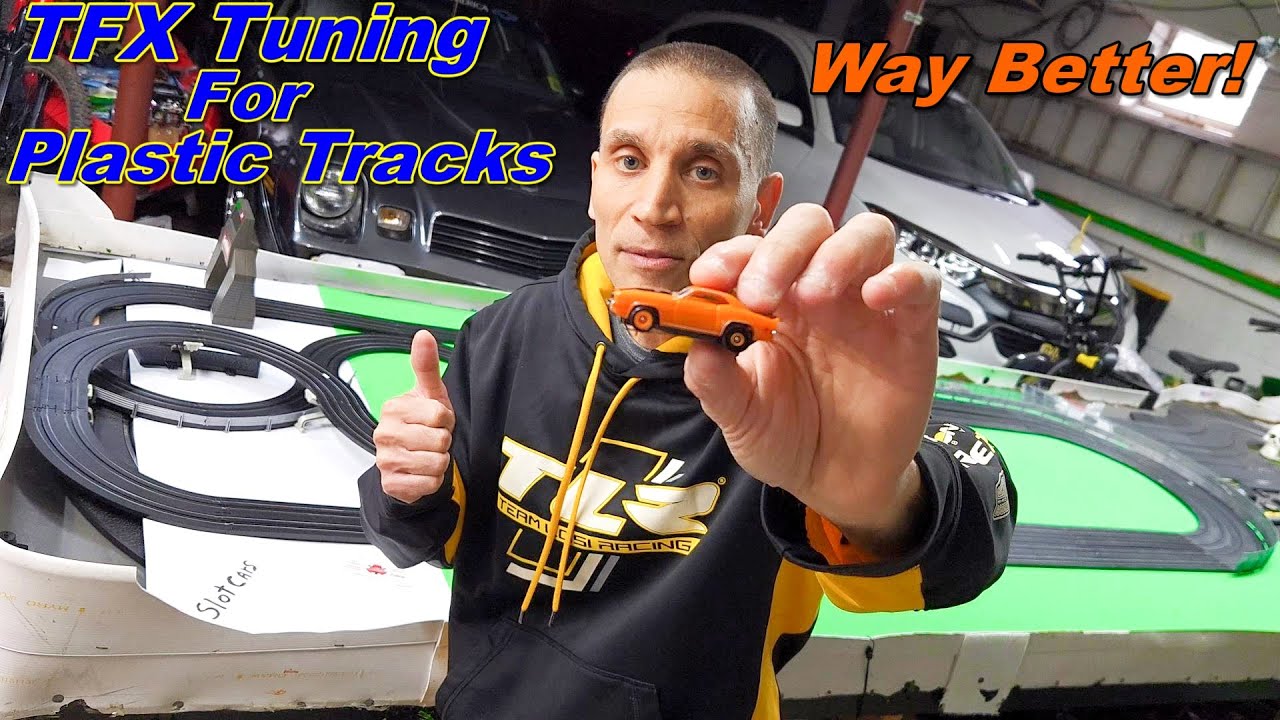 TFX Slot Car tuning for AFX type plastic tracks - YouTube