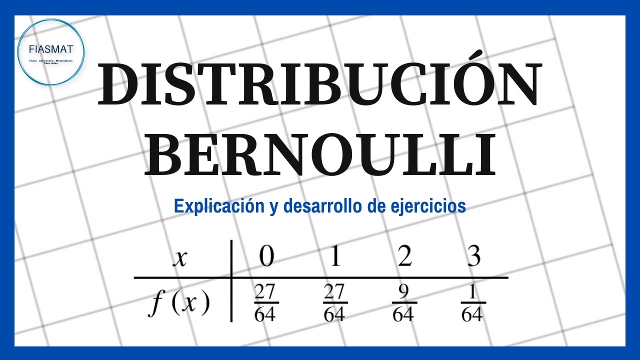 Proceso de Bernoulli - Distribución de Bernoulli - YouTube