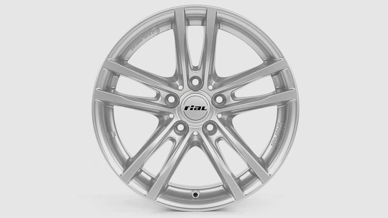 FelgenOutlet.de - Rial · X10 · polar silber - YouTube