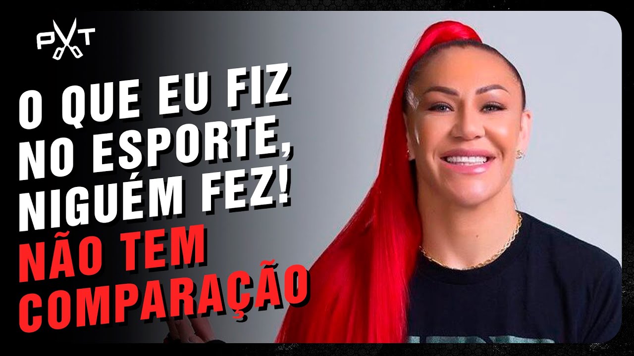 CRIS CYBORG FALA SOBRE O POSTO DE GOAT DO MMA FEMININO - YouTube