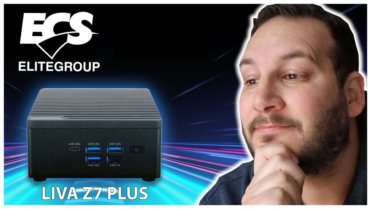 ECS LIVA Z7 PLUS, un petit PC avec des idées originales - YouTube
