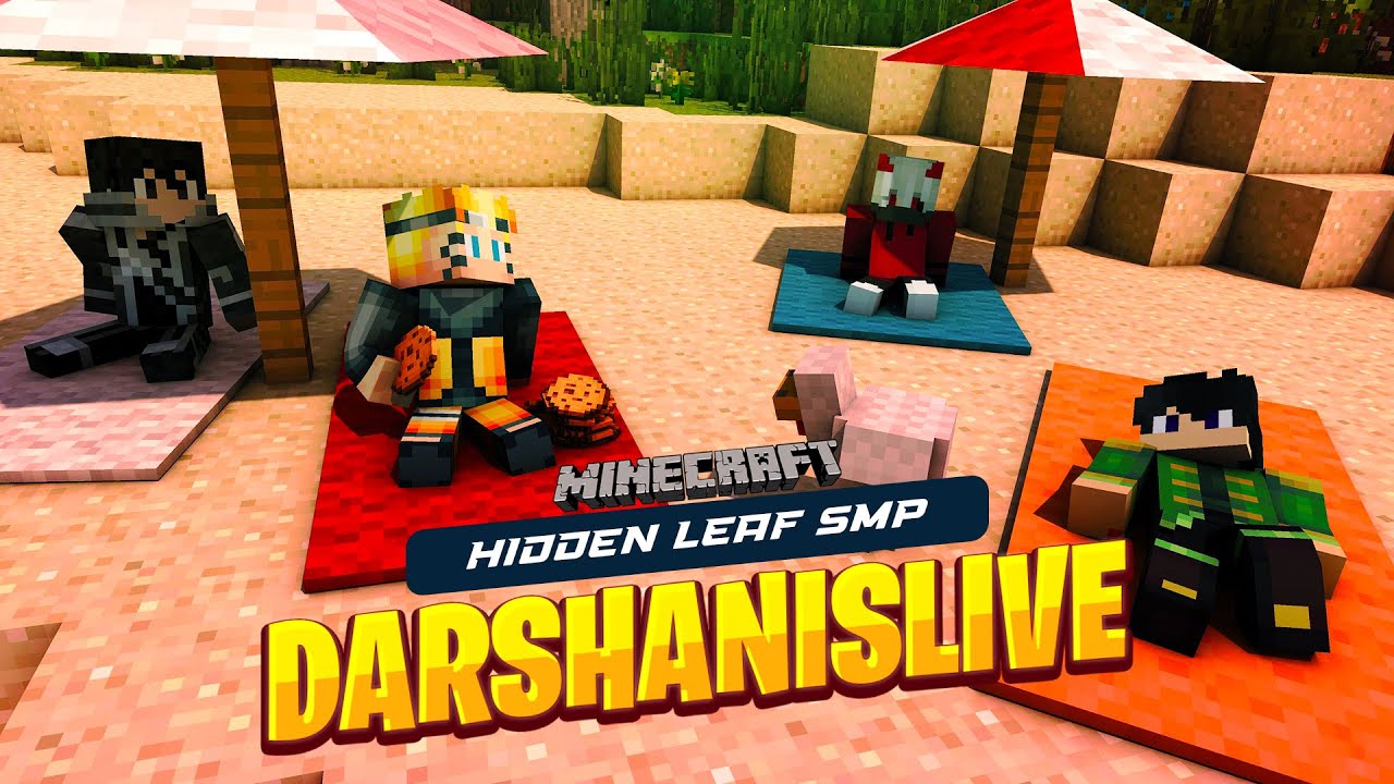 Hidden Leaf SMP Day 2 | Minecraft | DarshanIsLive #live #minecraftlive #minecrafthindi #smp ...