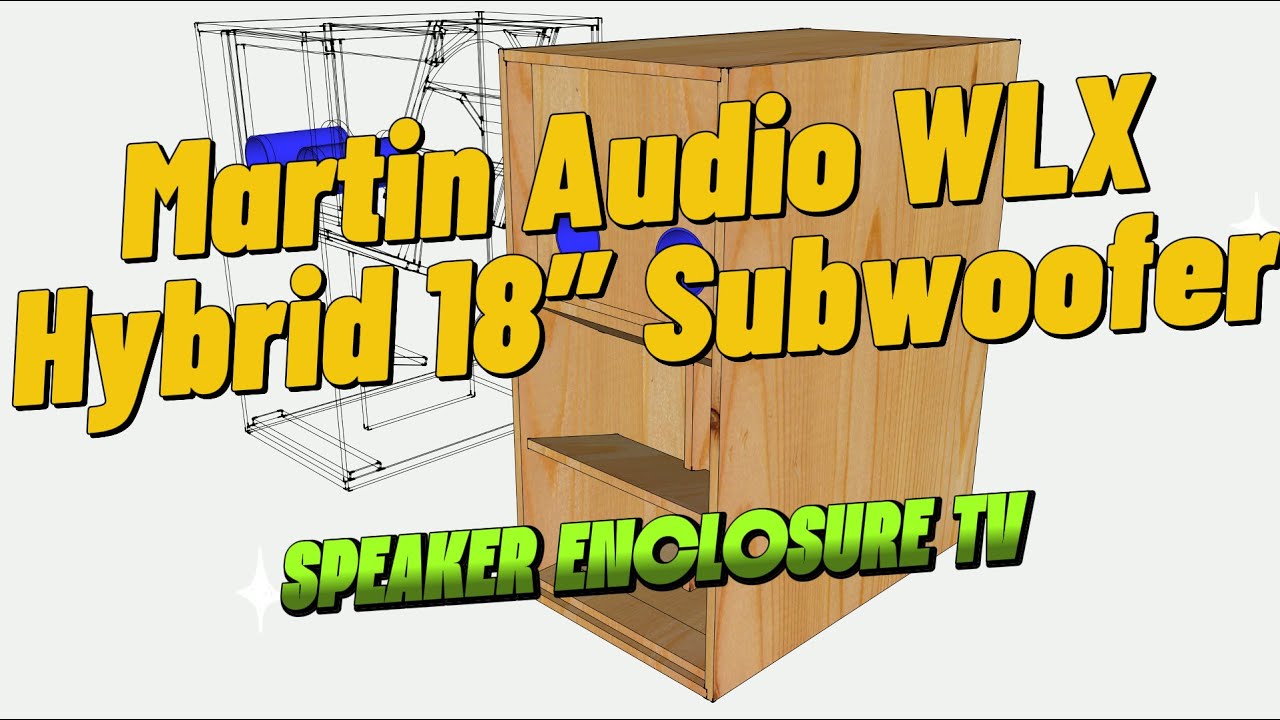 Martin Audio WLX Hybrid 18″ Subwoofer | SketchUp 3D Modeling - YouTube