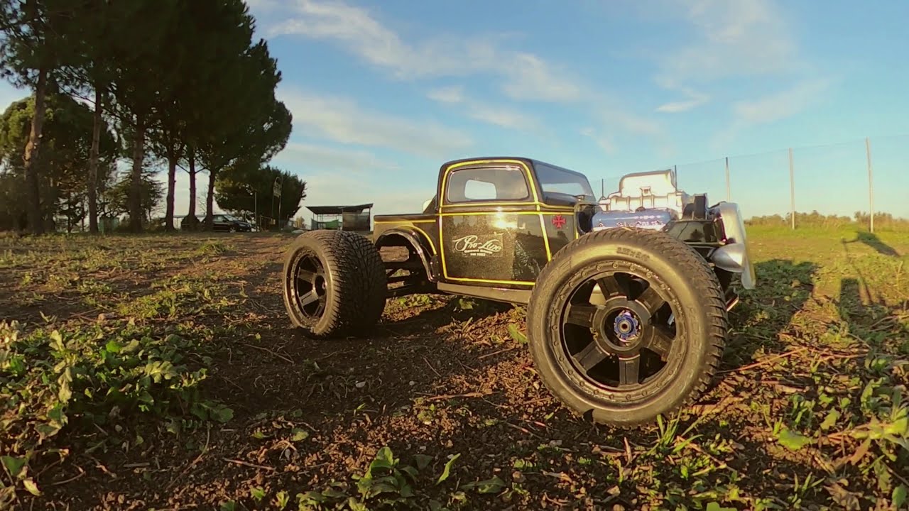 Rat Rod Hot Rod Cars RC Pro-line Bodywork Traxxas E-Revo Erevo Chassis ...