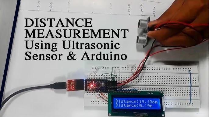 Arduino 101 Distance Measurement Using Sonar Sensor Youtube Waterproof