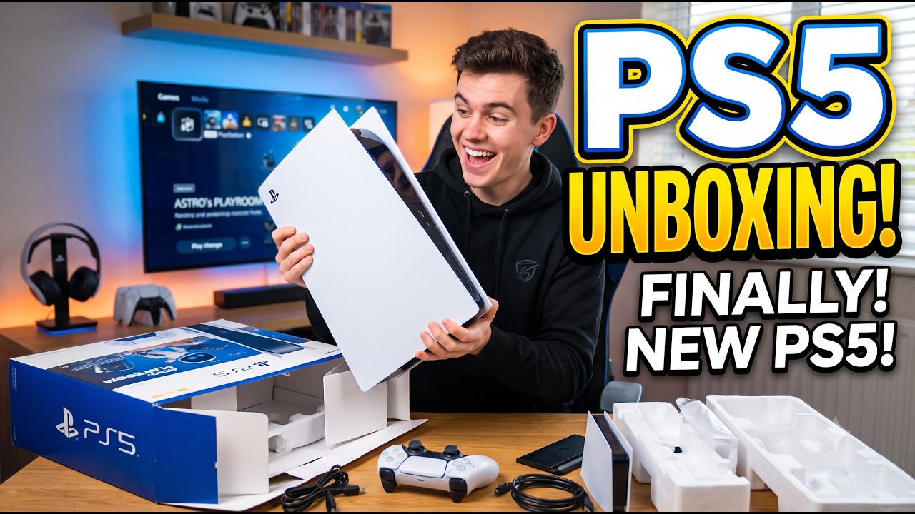 PS5 Digital Edition Unboxing | New PS5 Setup (2025) - YouTube