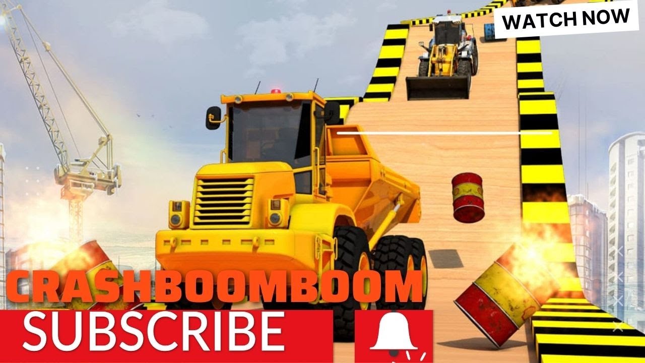 Heavy Machinery Jumps&Crash #002 – BeamNG Drive | Crash BoomBoom - YouTube