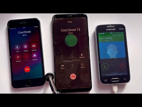 Samsung Galaxy Ace 4 vs iPhone 6 vs Samsung Galaxy S8 plus / Conference calls