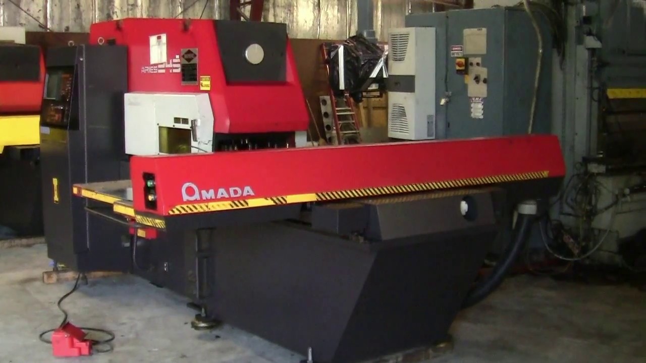 Amada Aries 245 * www.tsmachine.com * - YouTube