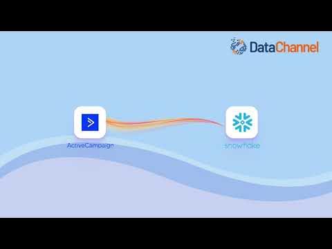 Move Active Campaign Data to Snowflake || Steps - YouTube