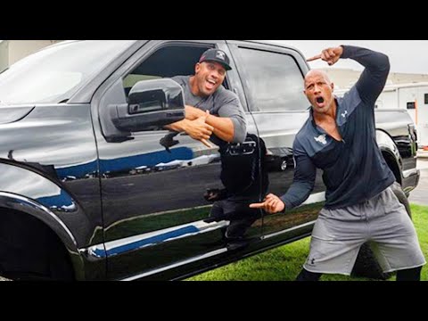 Dwayne 'The Rock' Johnson Surprises Stunt Double With New Truck