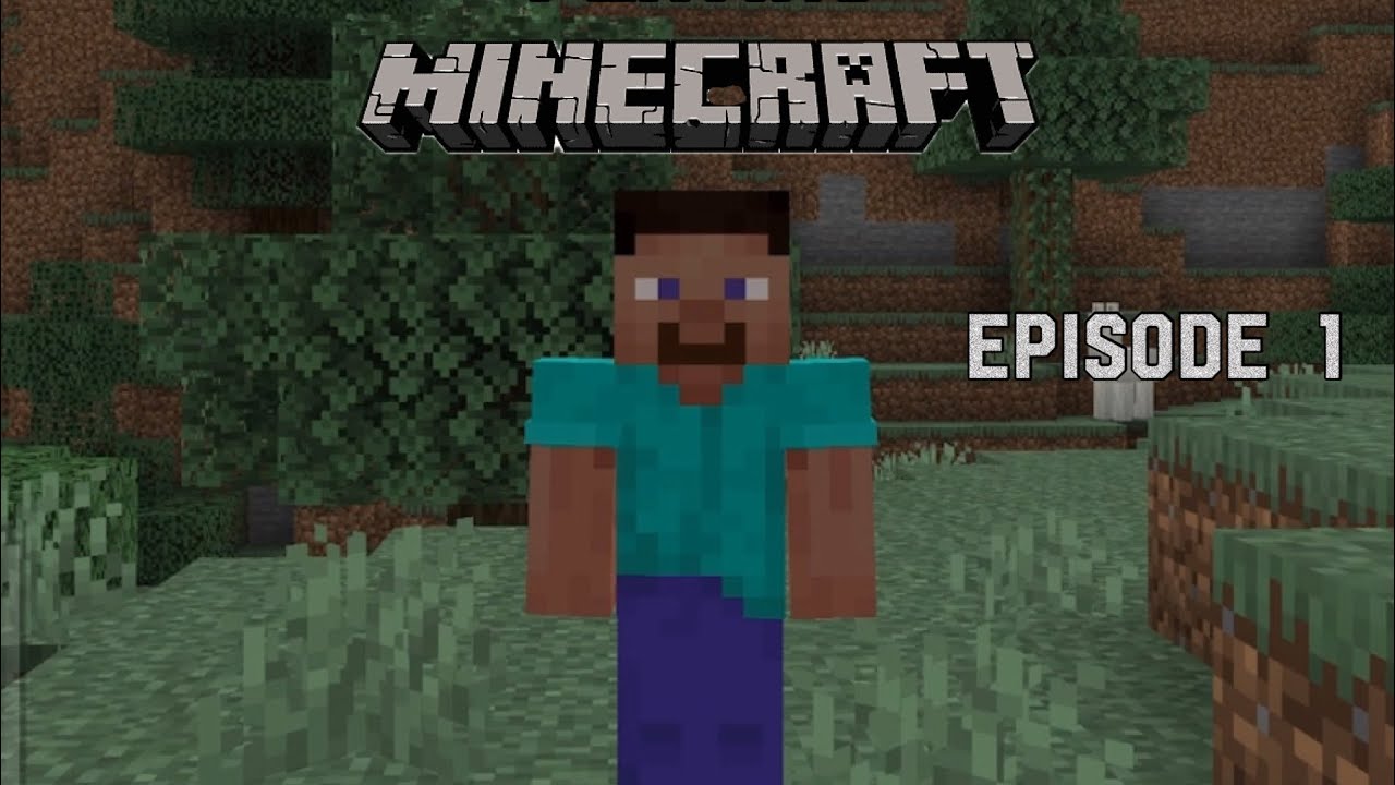 Playing Minecraft! (My first minecraft video) - YouTube