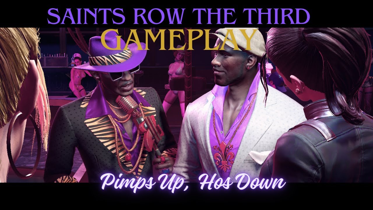 Saints Row The Third 'Pimps Up, Hos Down Gameplay - YouTube