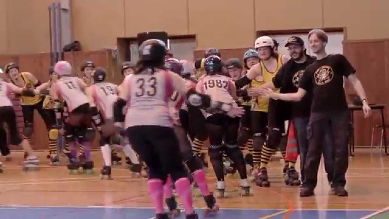 Prague City Roller Derby vs. RocKArollers - Promo 2015 - YouTube