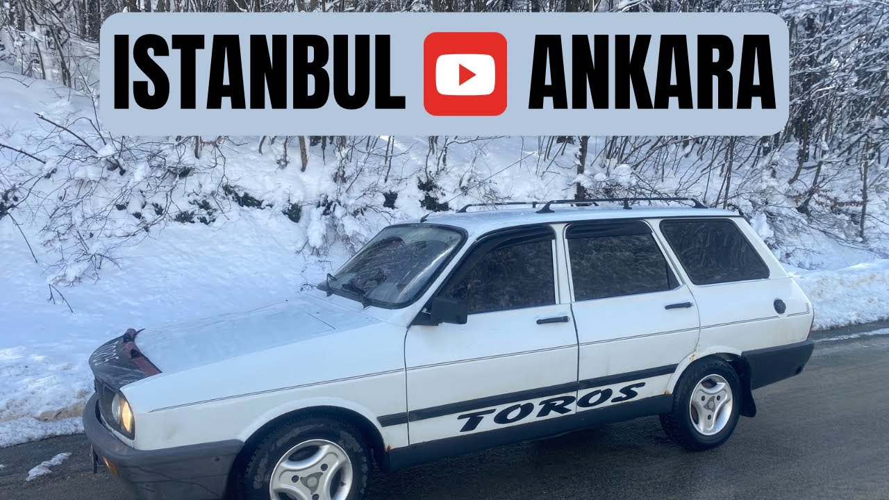 Toros ile İstanbul-Ankara I Bolu Dağı üzerinden - YouTube