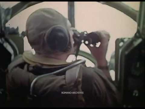 1945 Zeros Attack B-29 Formation over the Fujiama