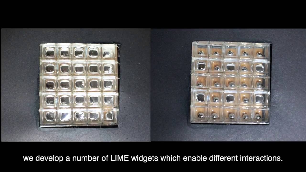 LIME: LIquid MEtal Interfaces for Non-Rigid Interaction - YouTube