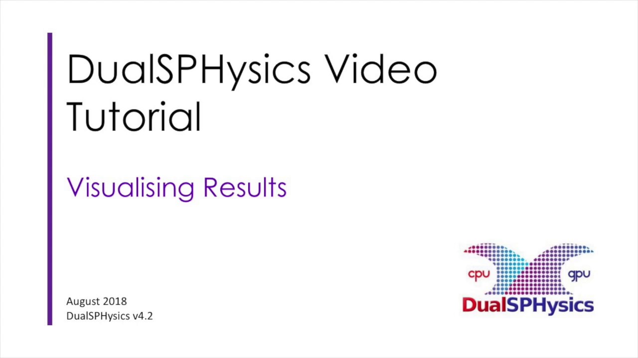 DualSPHysics Visualisation - YouTube